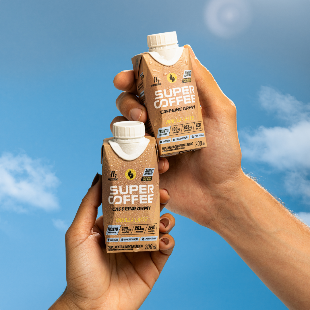 SuperCoffee Vanilla Latte Pronto Para Beber – Caffeine Army